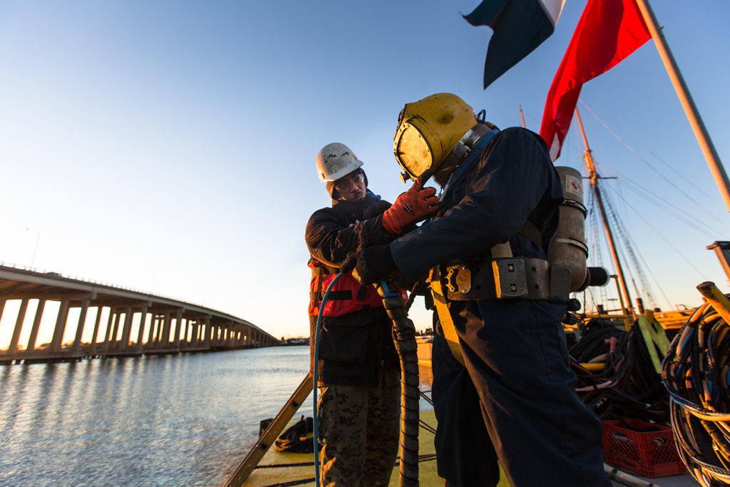 Underwater Bridge Inspection Training - Crofton